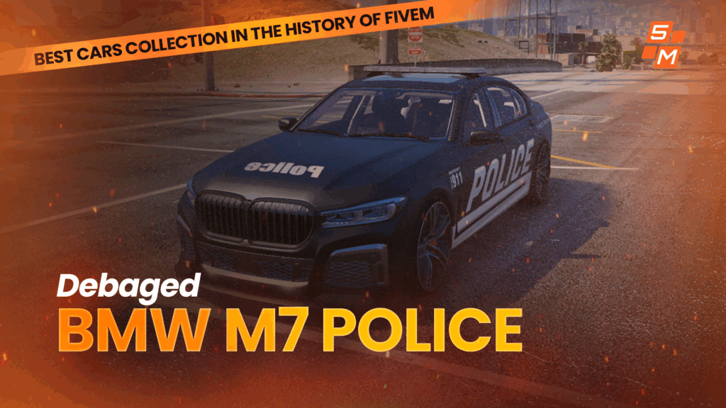 BMW M7 Police: The Pinnacle of Luxury and Police Performance - 5M Market